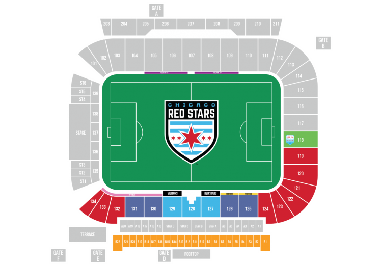 Chicago Red Stars - Powered by Spinzo